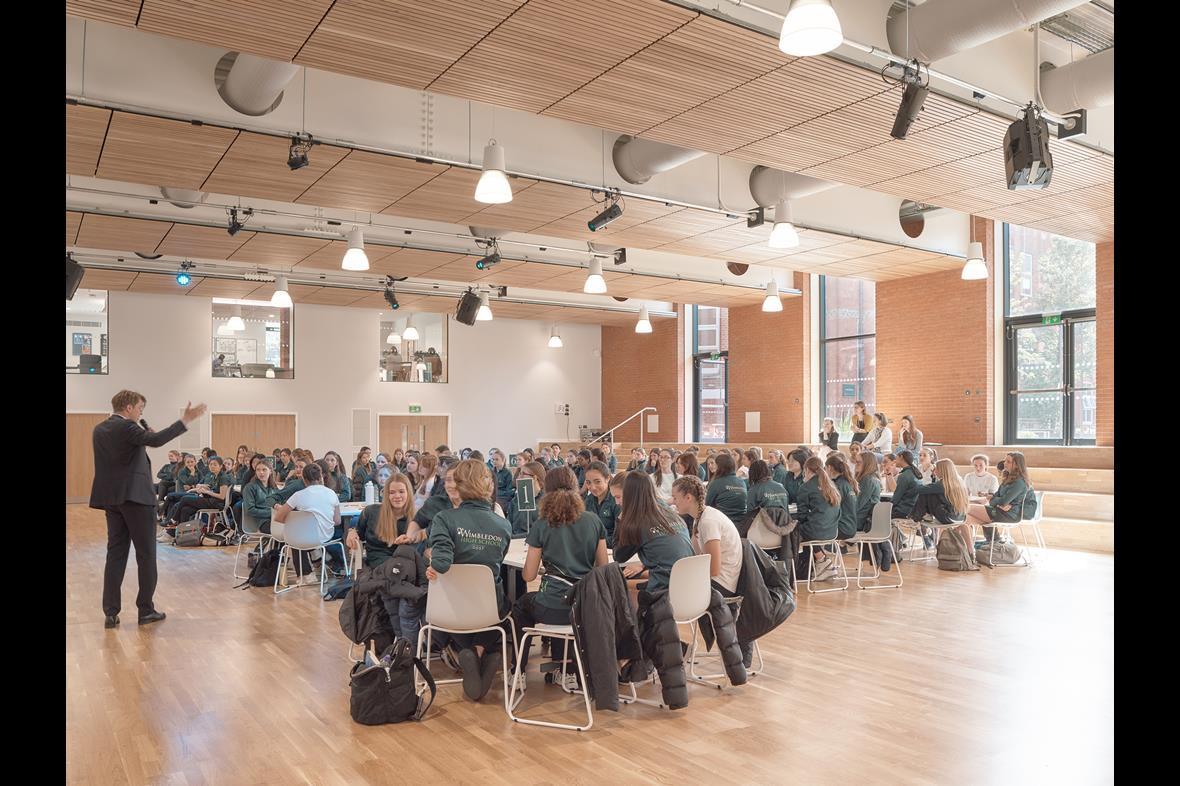 What made this project… Wimbledon High School by IID Architects ...